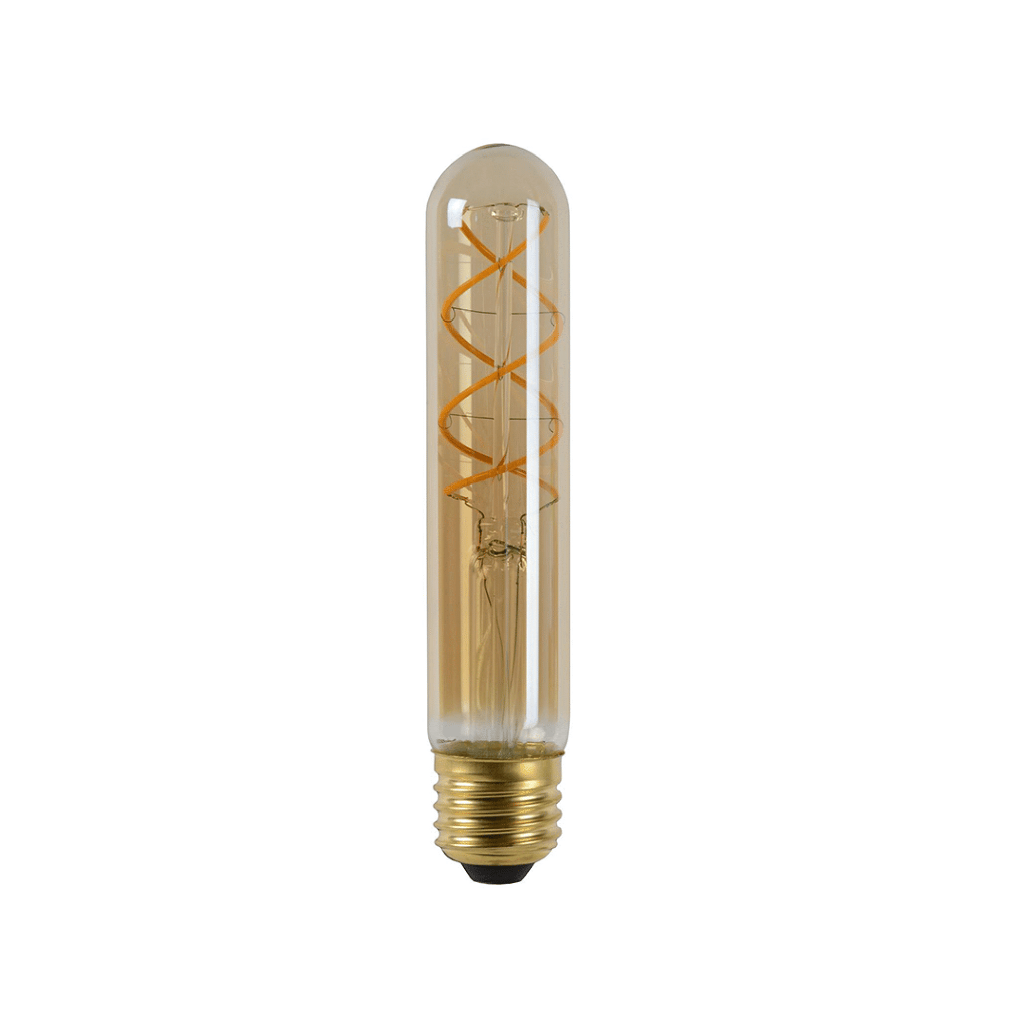 E27 LED lamp tubular amber | 4 Watt | Dimbaar | 2500K - Warm wit - WilroLighting